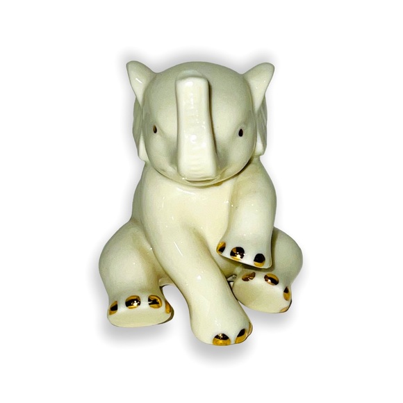 Accents | Lenox Baby Elephant Figurine Trunk Up 3 | Poshmark